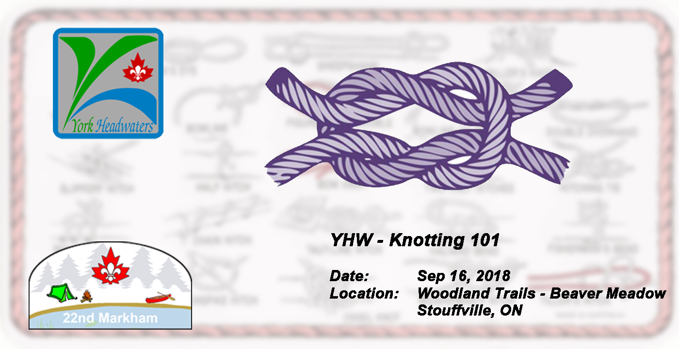 22nd Markham Scout, York Headwaters Area, Shining Waters Council