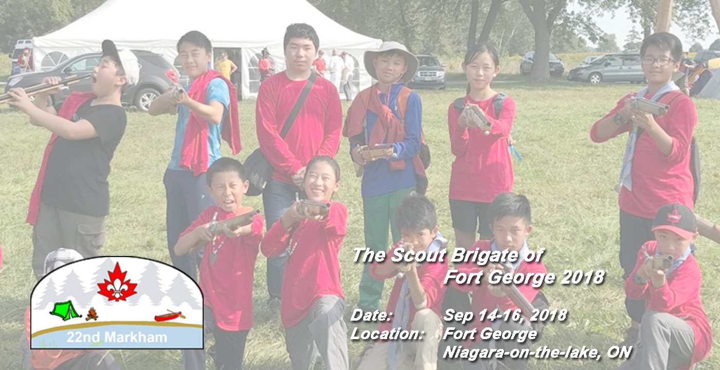 22nd Markham Scout, York Headwaters Area, Shining Waters Council