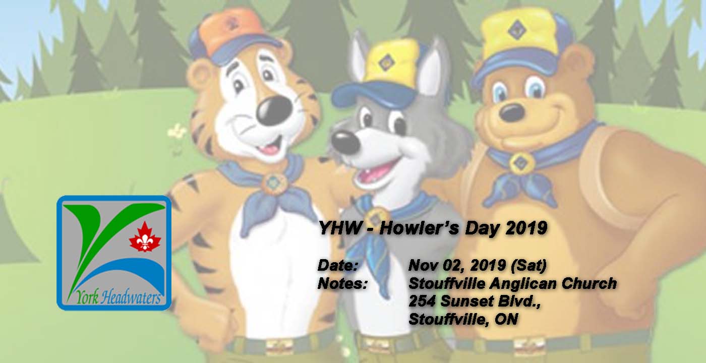 22nd Markham Scout, York Headwaters Area, Shining Waters Council