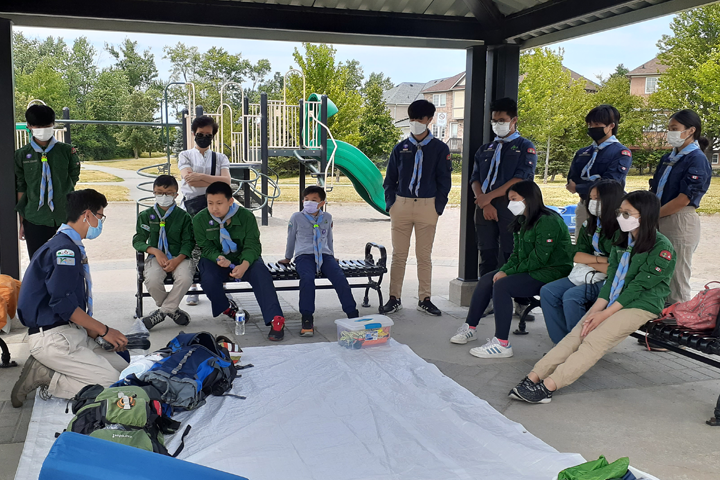 22nd Markham Scout, York Headwaters Area, Shining Waters Council